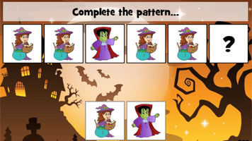 Halloween Patterns | Play Halloween Patterns on PrimaryGames