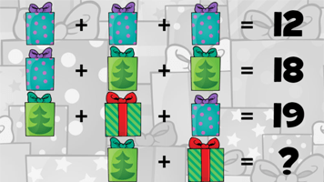 Math Riddles: Christmas | Play Math Riddles: Christmas on PrimaryGames