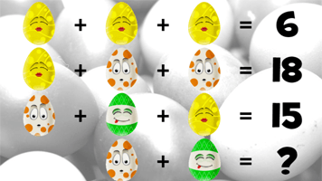 Math Riddles: Easter | Play Math Riddles: Easter on PrimaryGames