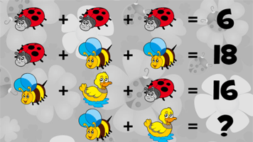 Math Riddles: Spring | Play Math Riddles: Spring on PrimaryGames
