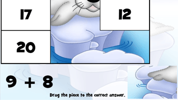 Math Tiles: Winter Addition and Subtraction | Play Math Tiles: Winter ...