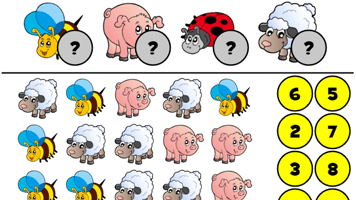 Spring Animals CountIt | Play Spring Animals CountIt on PrimaryGames